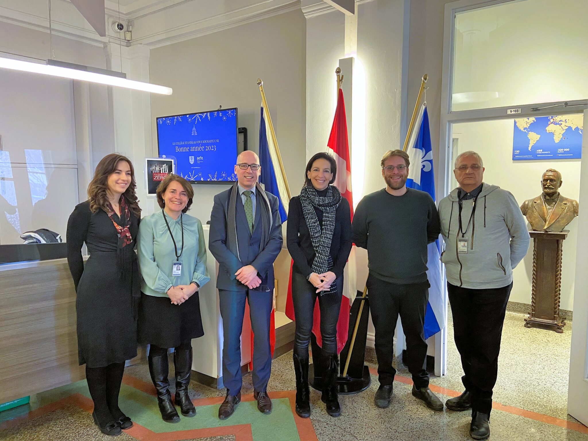 Visite officielle de Madame Michelle Setlakwe, Députée de Mont-Royal ...