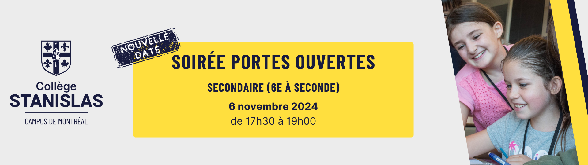 Soirée Portes Ouvertes - Secondaire - Collège Stanislas